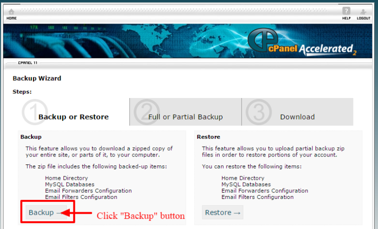 How to Backup Your Website in cPanel | creativeON
