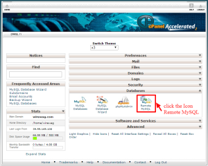 Remote MySQL Connection in cPanel | creativeON