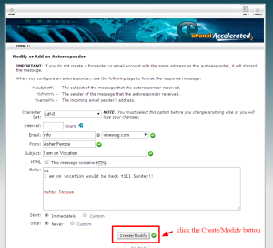 How to Create an Auto-Responders in cPanel | creativeON
