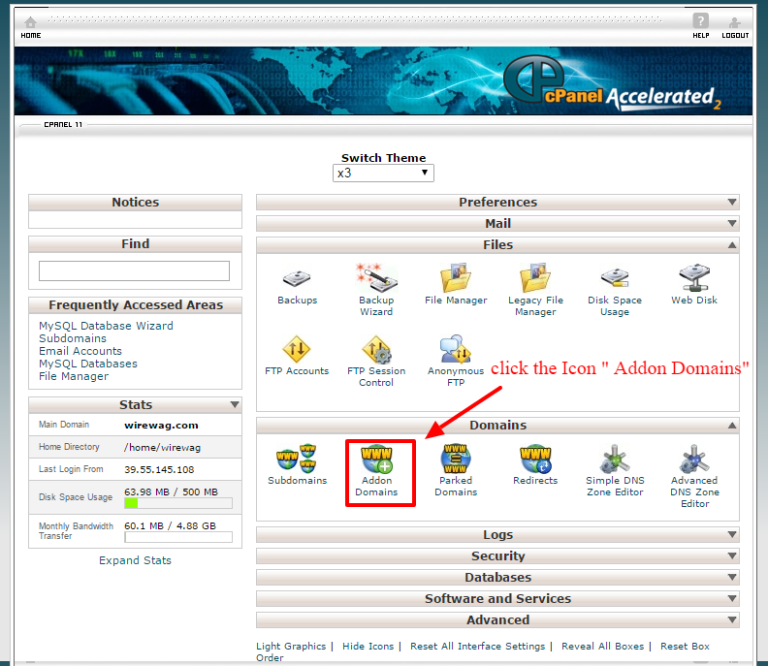 Addon Domain, Setting up Addon Domain in Cpanel | creativeON