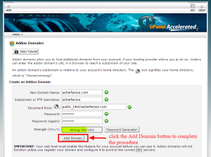Addon Domain, Setting up Addon Domain in Cpanel | creativeON