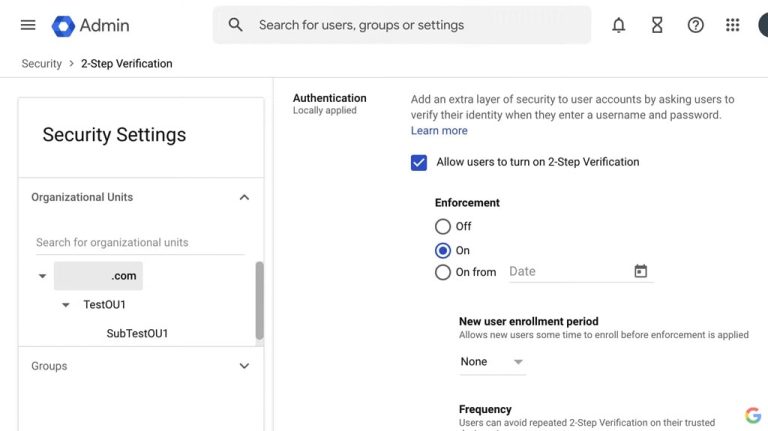 Google Workspace Admin Console Guide – creativeON