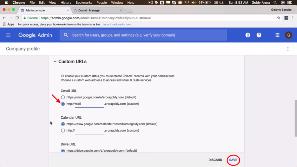 Set Up Custom URLs in Google Workspace – Easy Guide